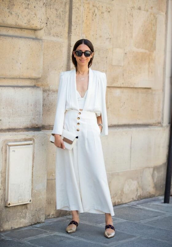 Comment porter l'ensemble blanc pour femme selon son style et sa ...
